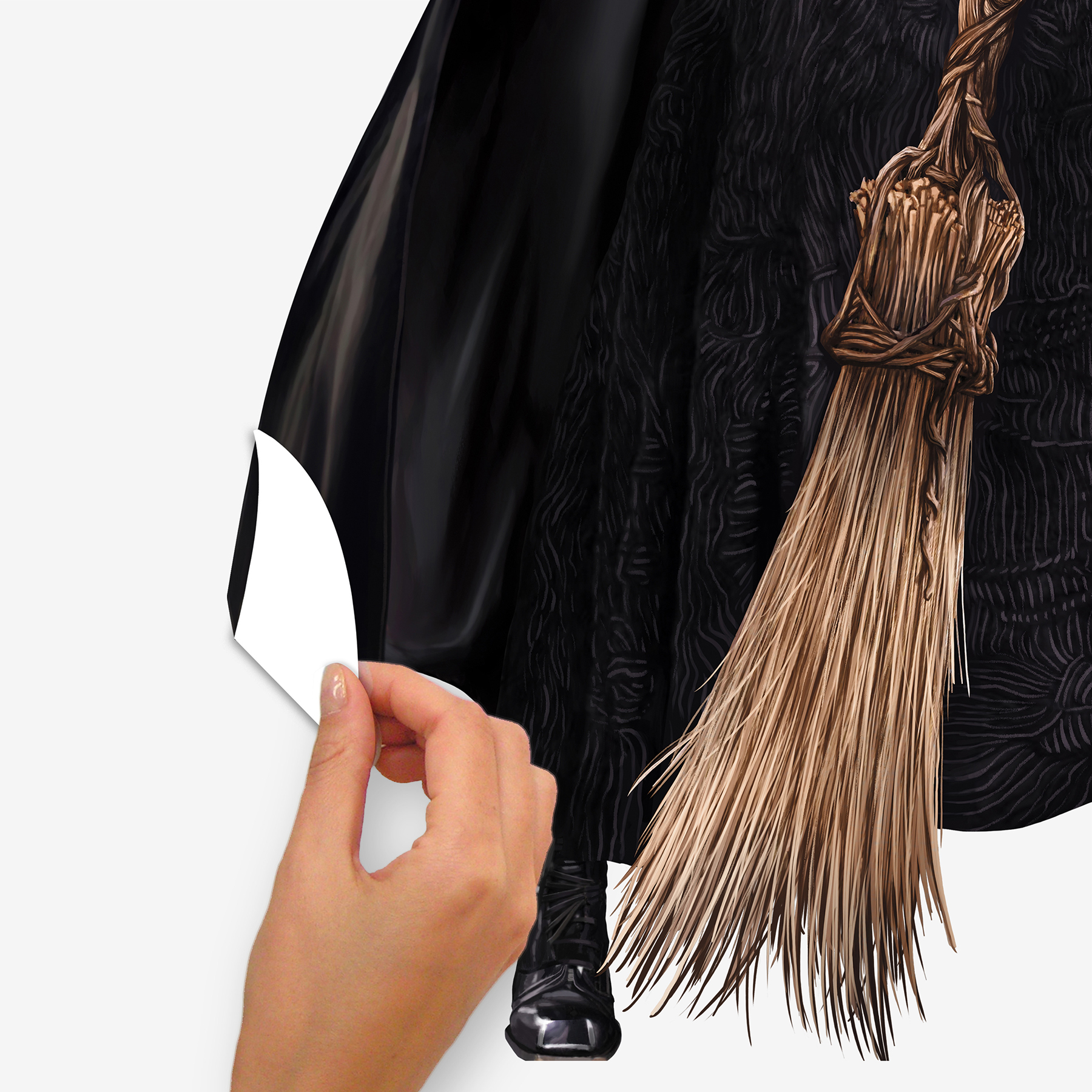 RMK5572GM - Wicked Elphaba Green Wall Decals - by Roommates