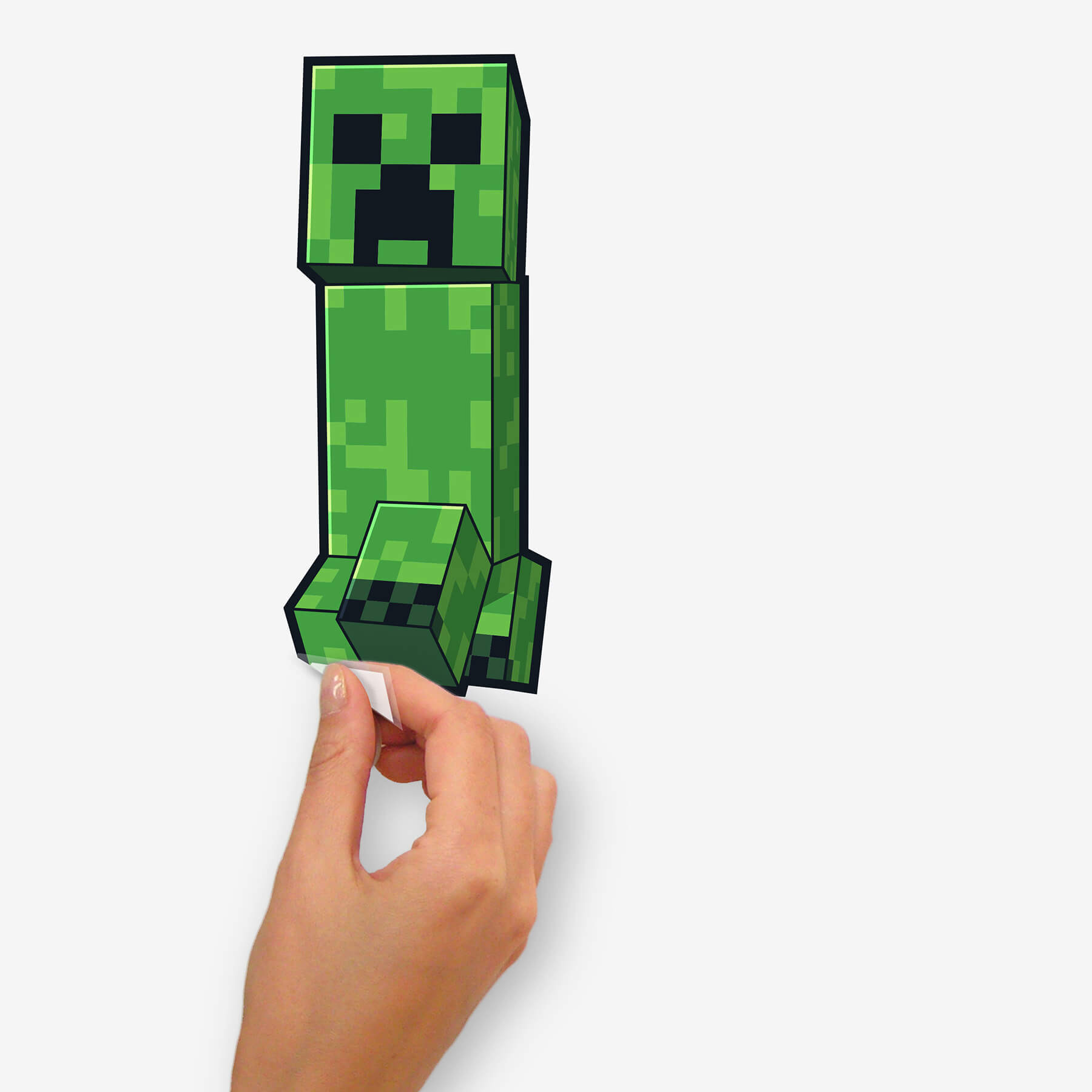 RMK5581SCS - Minecraft Blocks Build Your Own Brown Wall Decals - by ...