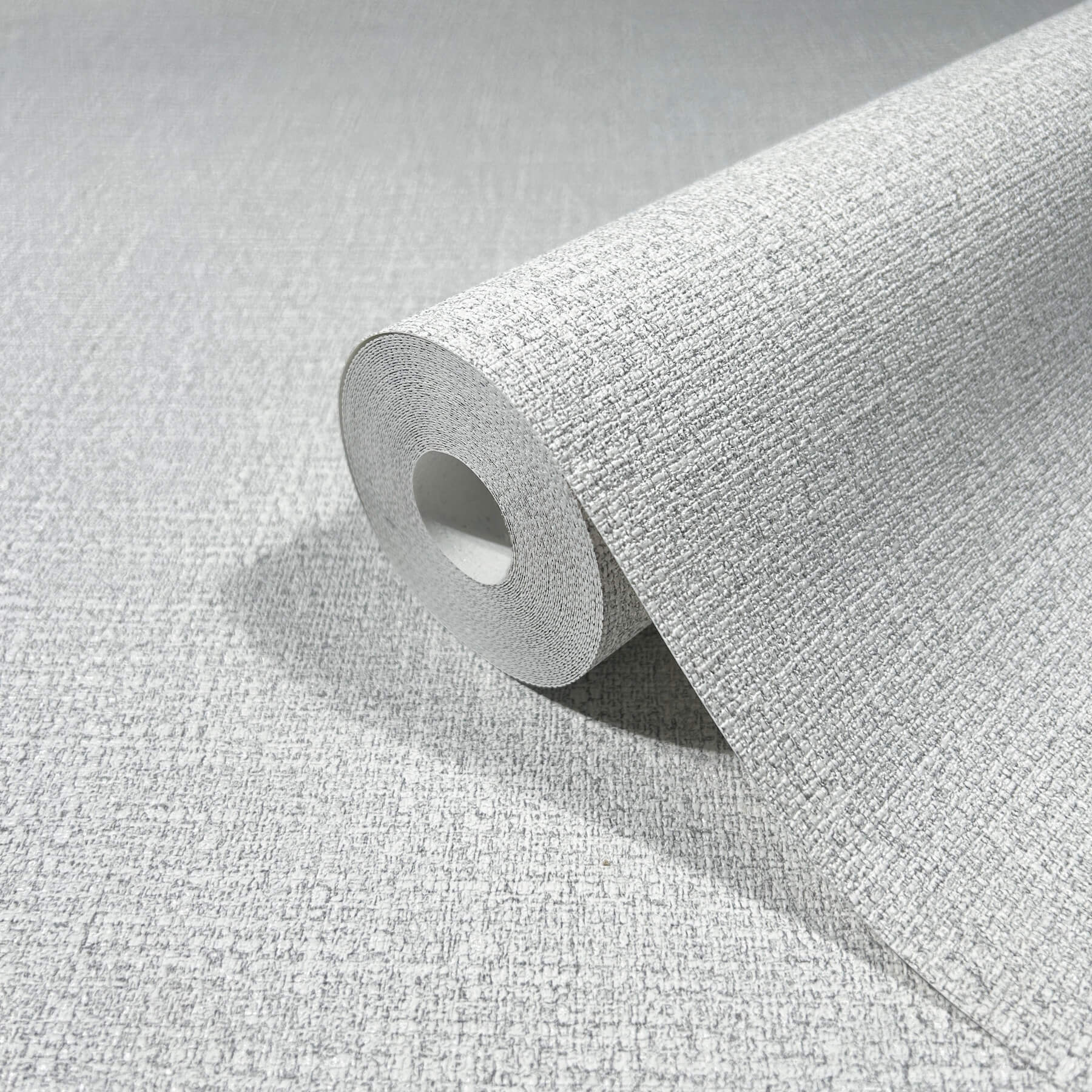 York Wallcoverings. MA34912 - Highland Tweed Light Grey Faux Fabric ...