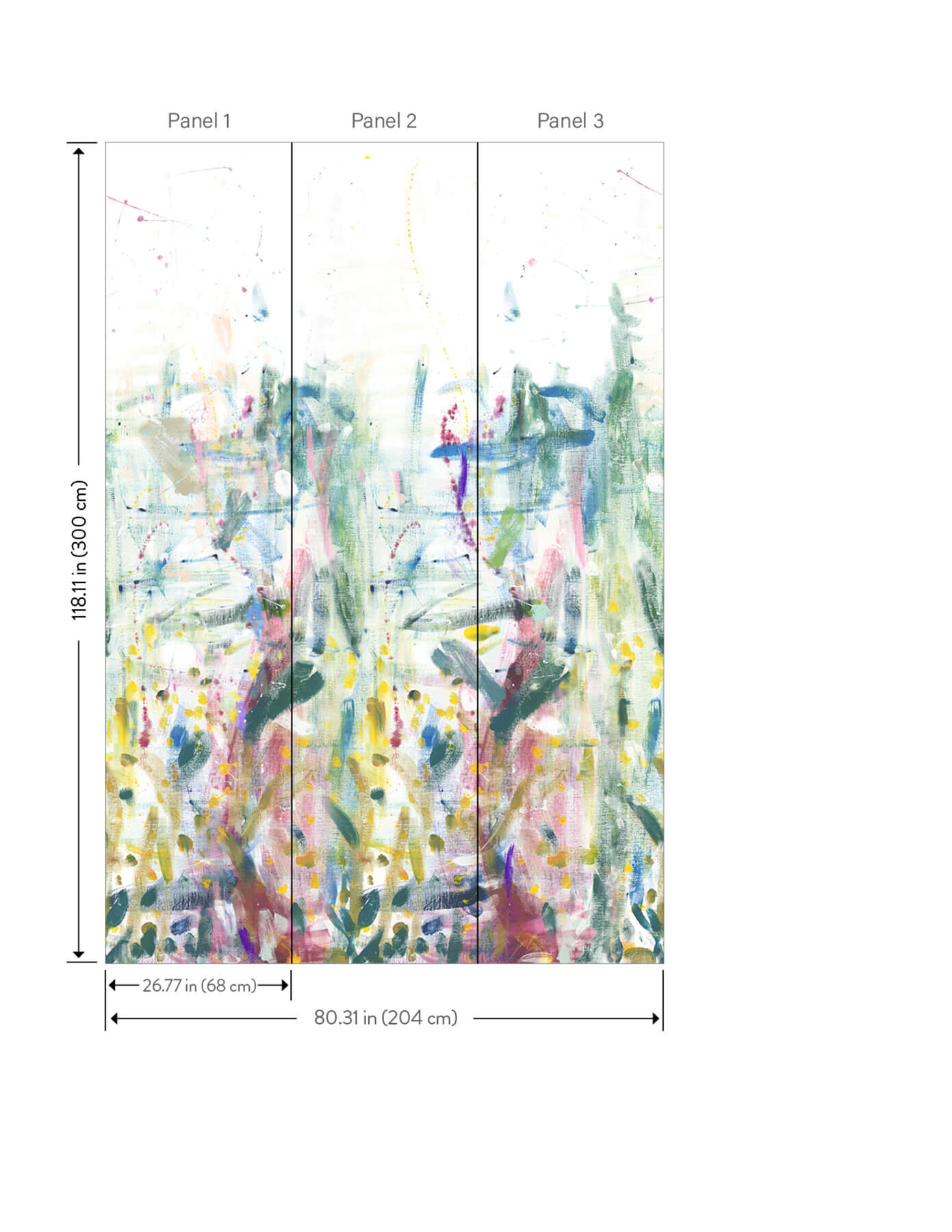 4193-7492M - Fresco Neutral Wall Mural - by A-Street Prints