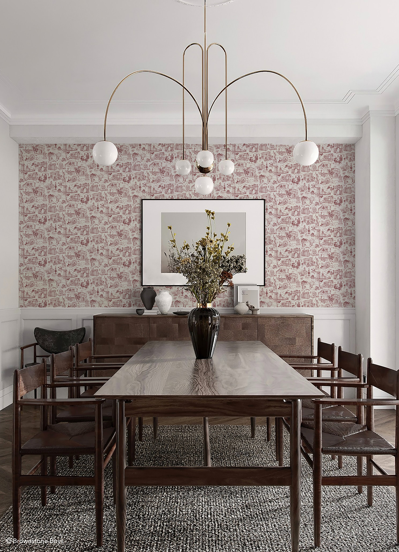 BBS6545 - Toile de New York Brick Peel and Stick Wallpaper - by ...