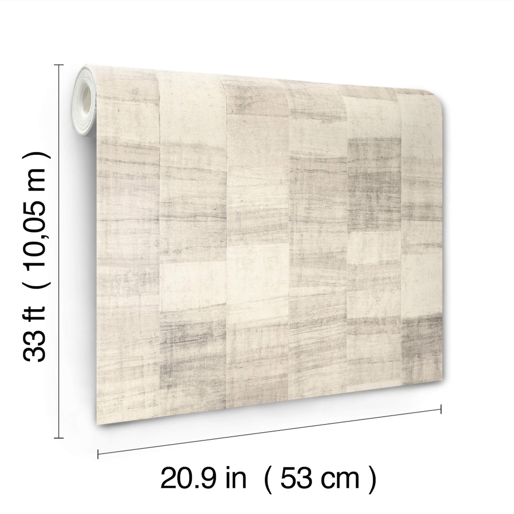 4202-570946 - Ivo Grey Block Stripe Wallpaper - by A-Street Prints