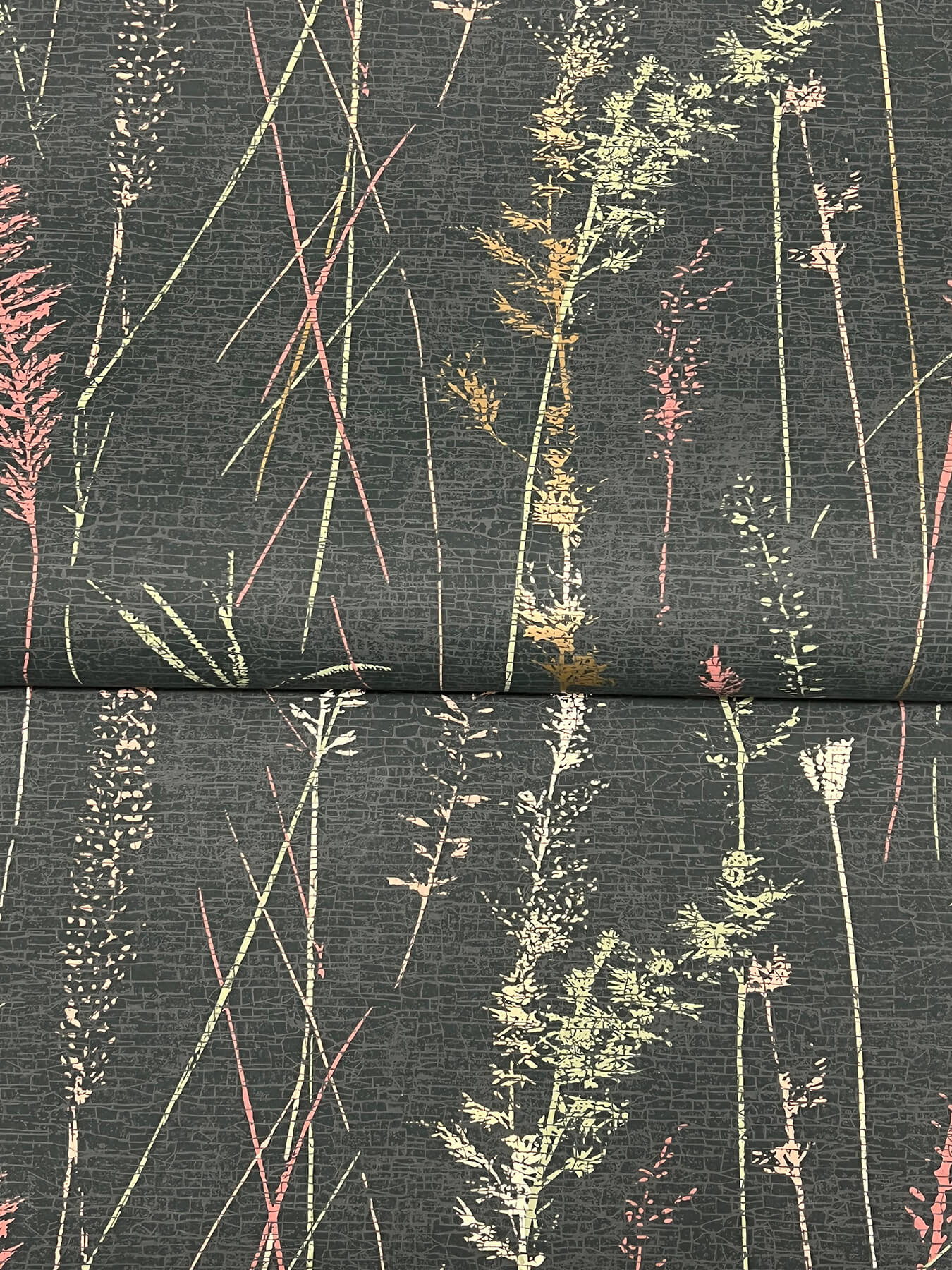 York Wallcoverings. LL3241 - Meadow Splendor Black Botanical Wallpaper ...