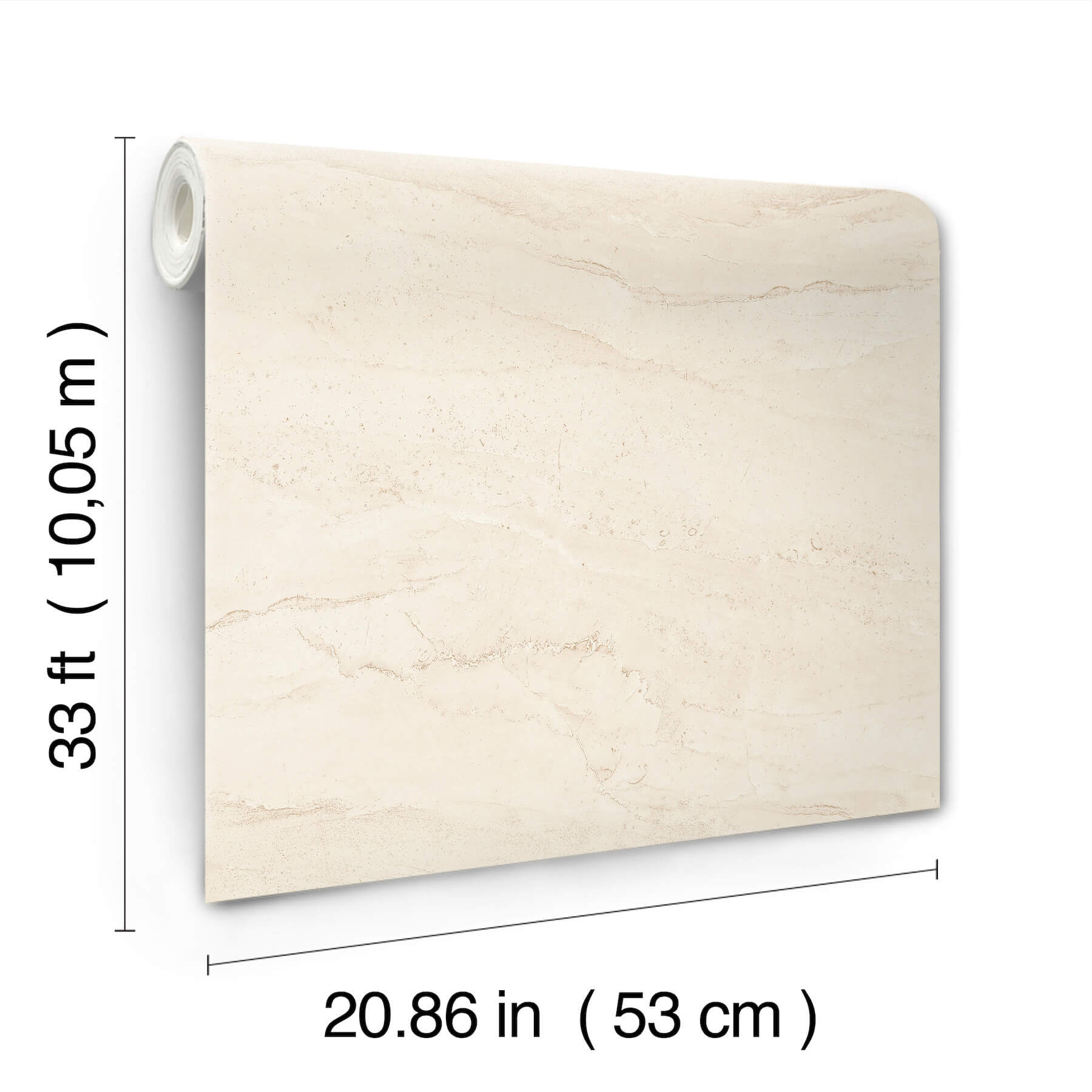 York Wallcoverings. 4191-83000 - Morgana Off-White Stone Wallpaper - by ...