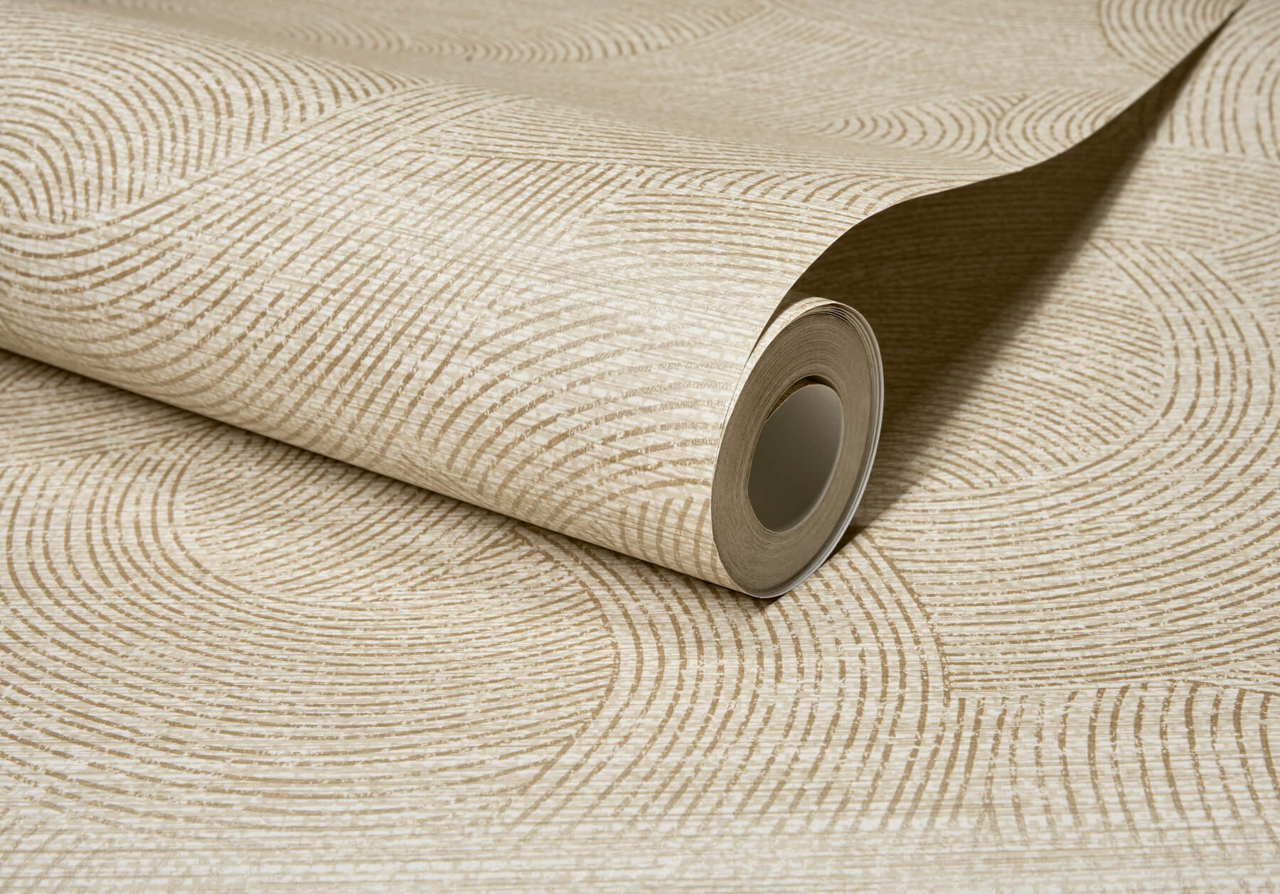 York Wallcoverings. 4191-83023 - Harrison Taupe Swirling Geometric ...