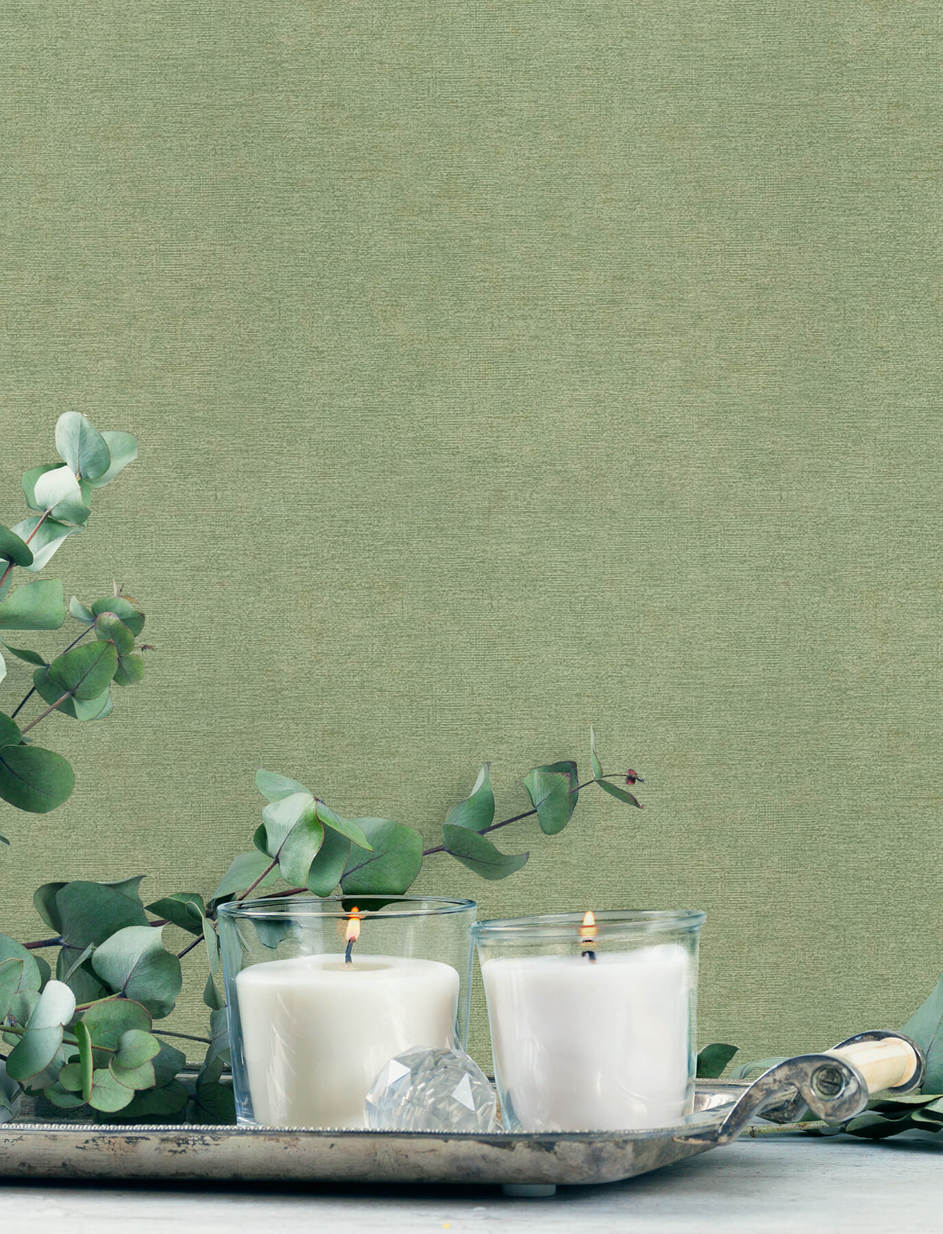 York Wallcoverings. 4191-83041 - Tansy Green Distressed Wallpaper - by ...