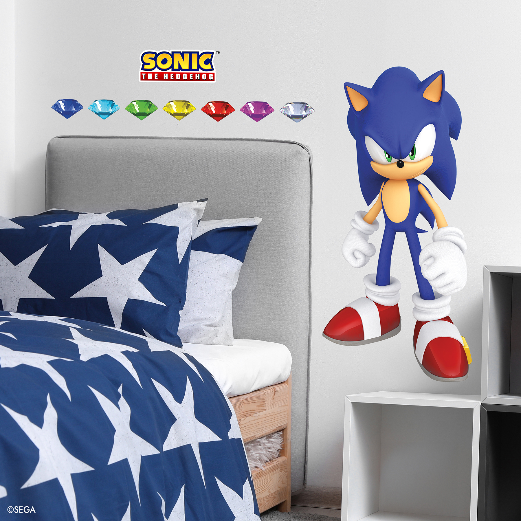 RMDM5596 - Sonic The Hedgehog Sonic Wall Decals - by Sonic the Hedgehog