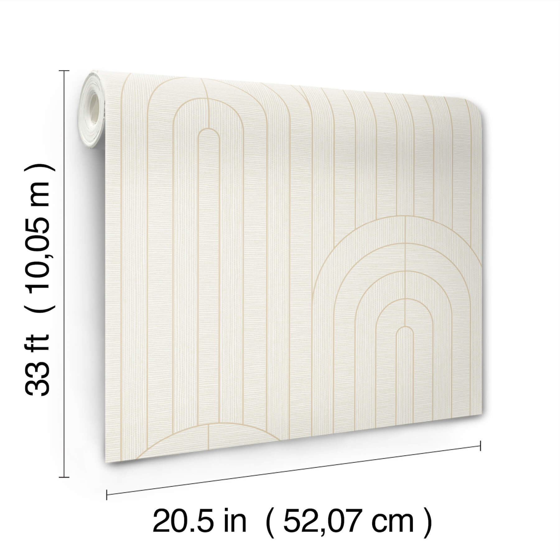 York Wallcoverings. 4198-27827 - Declan Ivory Textured Arches Wallpaper ...