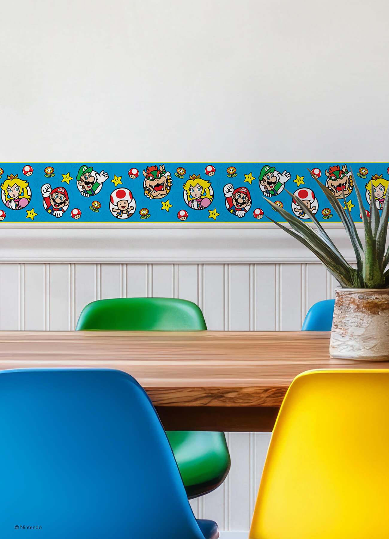RMK1377BD - Nintendo Super Mario Characters Peel and Stick Border - by ...